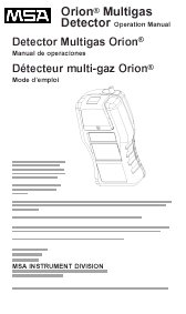 Orion Multigas Detector Operation Manual